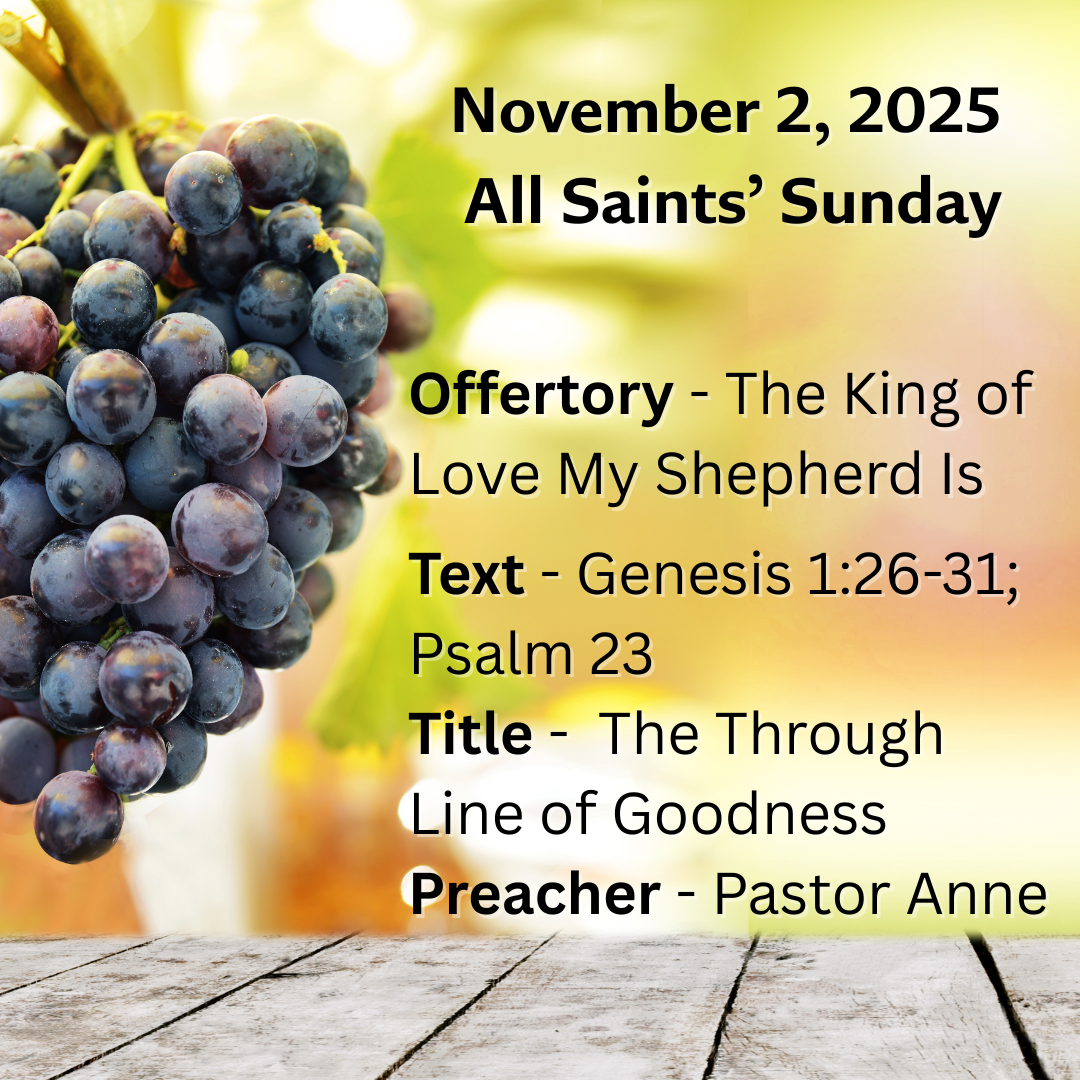 The Through Line of Goodness: Nov. 2 Sermon Preview :: Calvary Baptist ...
