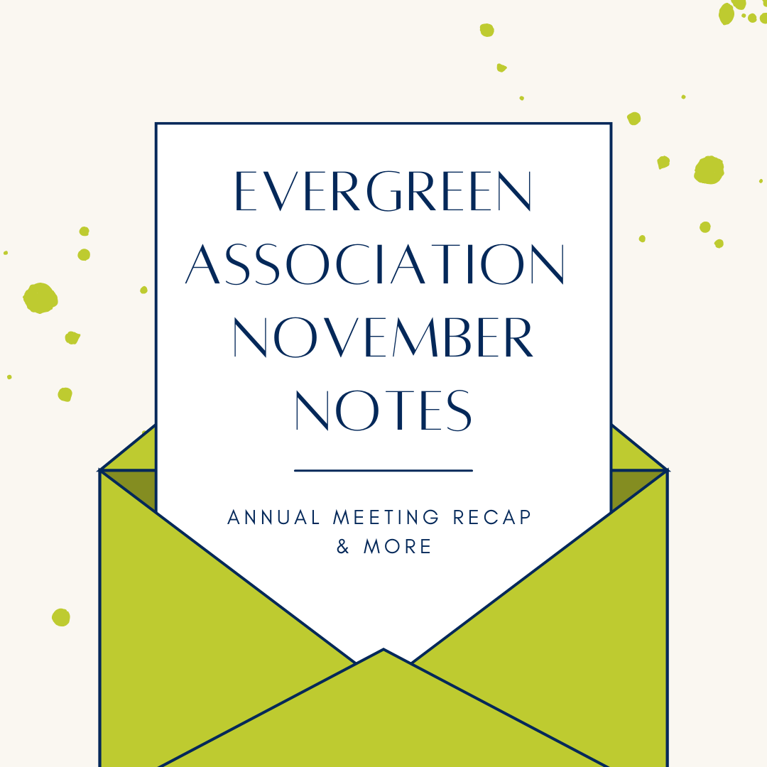 Evergreen Association November Notes :: Calvary Baptist Church