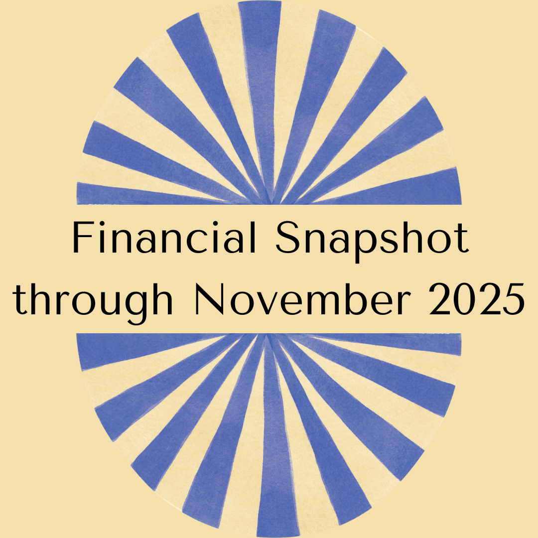 Monthly Financial Snapshot for November 2025 :: Calvary Baptist Church